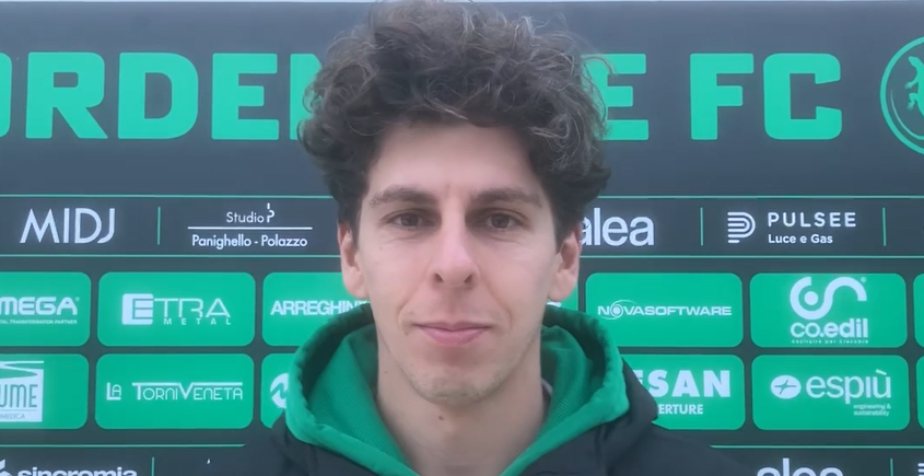 Carlo Zorzetto attaccante Nuovo Pordenone Fc - Calcio FVG
